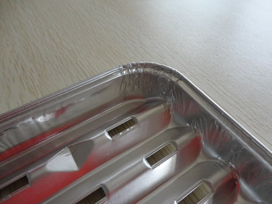 Half Medium Size Aluminum foil roasting pan For Picnic