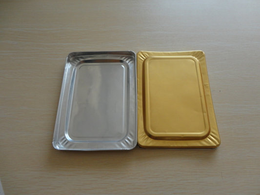 Golden Coated Aluminum Foil Lid
