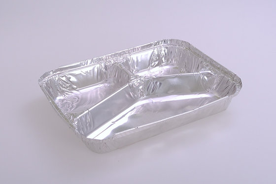 Eco-Friendly Home Pack Aluminum Foil Storage Container With Carboard Lid