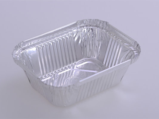 Food Grade Aluminum Foil Container For Processed Cheese Packaging 410ML
