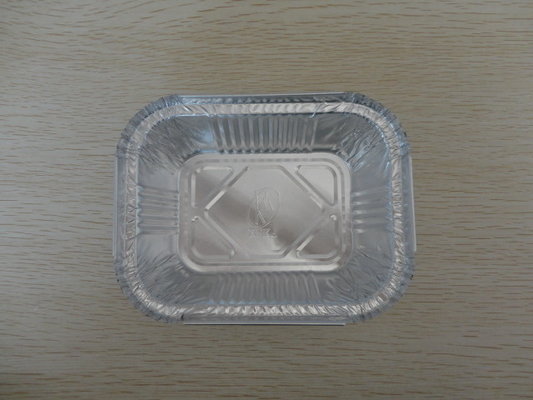 Food Grade Aluminum Foil Container For Processed Cheese Packaging 410ML