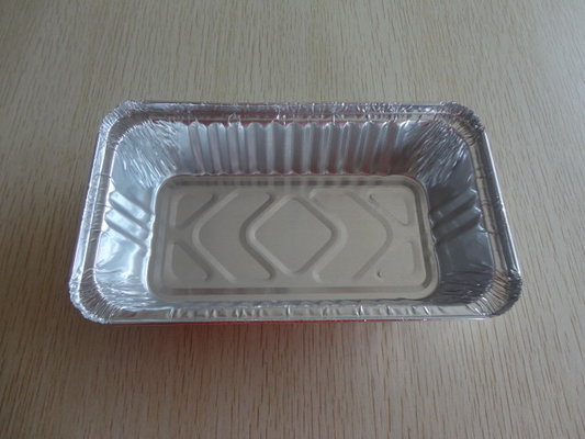 1.4L Different Shape Aluminum Foil Serving Trays Food Packaging For Hotel Takeaway