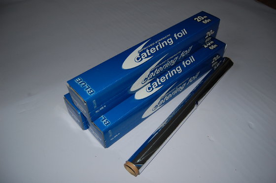 Food Packing Aluminum Foil Rolls Freezing / Cooking / Heating
