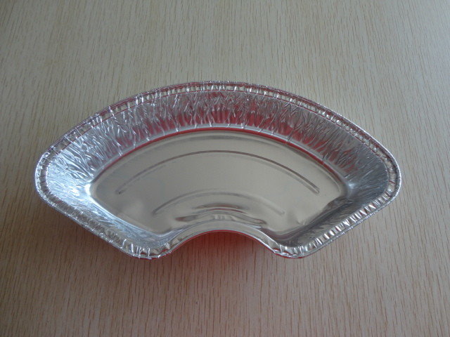 Recycled Small Silver Aluminum Foil Food Storage Container For Baking / Packing