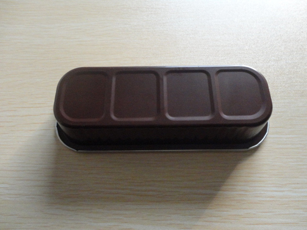Recyclable Foil Casserole Dishes / Aluminum Foil Container Non Wrinkle For Airline Catering