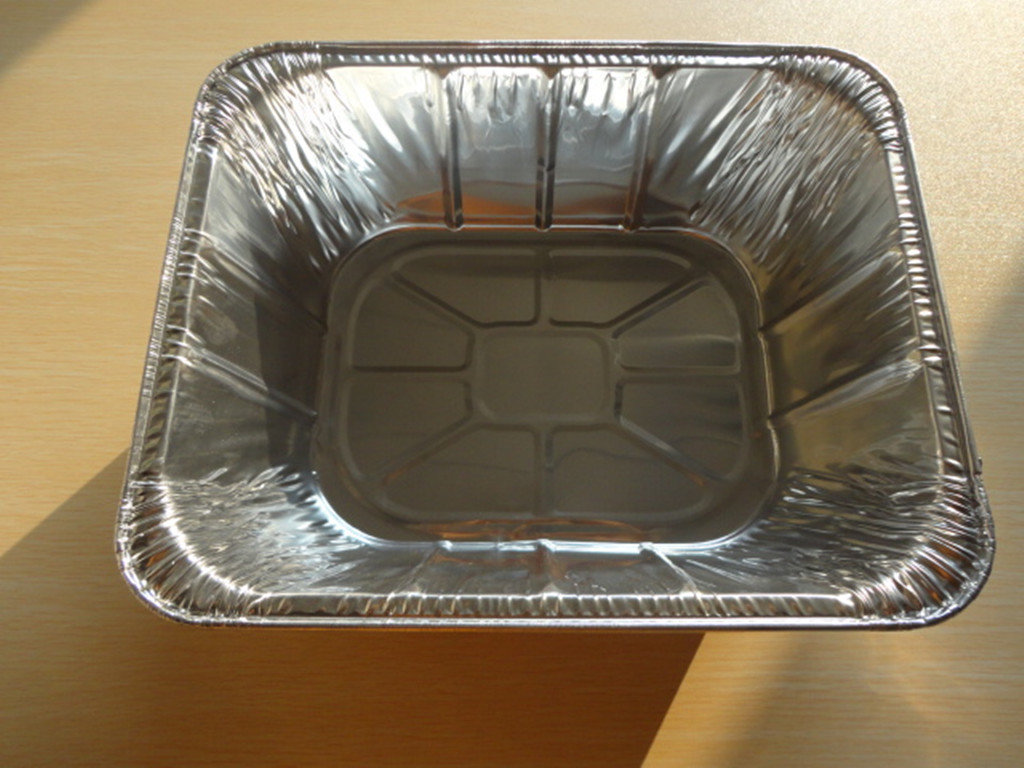 Disposable Aluminum Foil Baking Pans / Aluminum Foil Platter Full for Picnic & Party