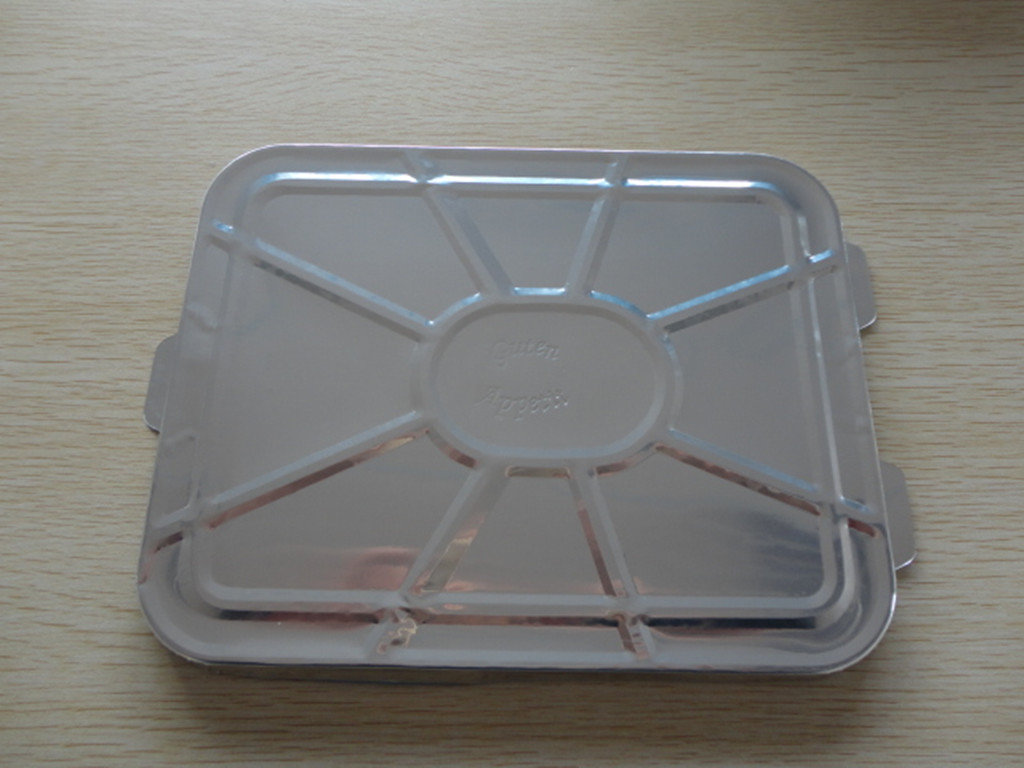 OEM Disposable Aluminum Foil Lids Standard-compartment vessel foil containers with lids