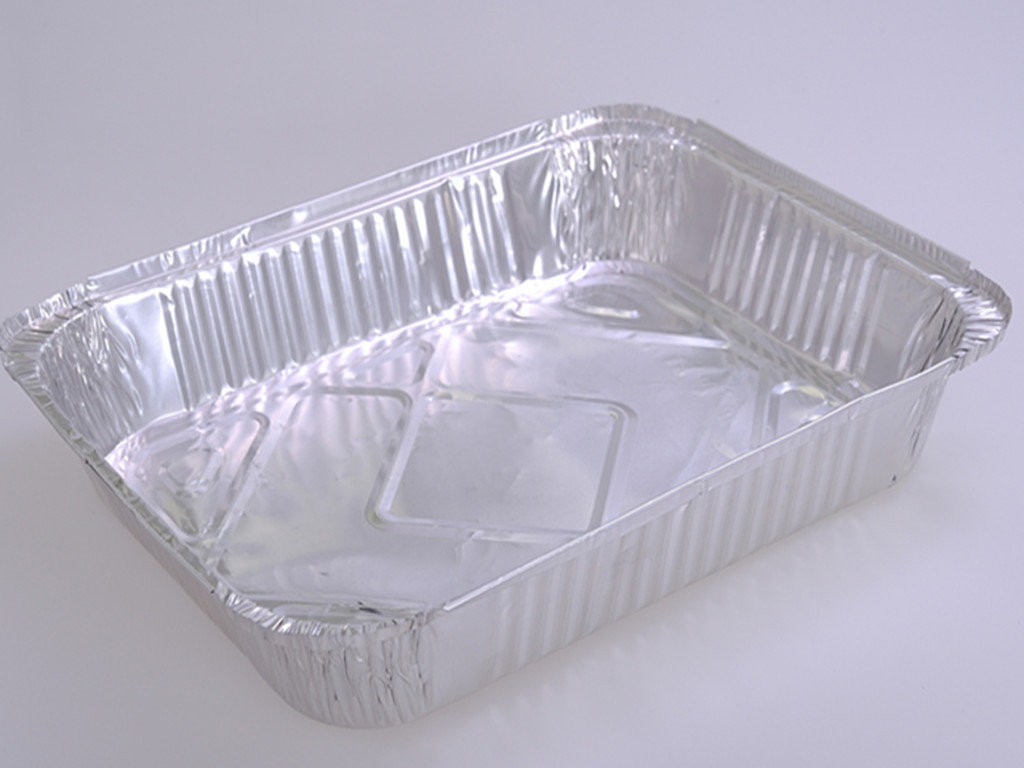 Disposable Aluminum Foil Baking Pans / Deep Steam Table Tray Full Size for Chicken Roaster