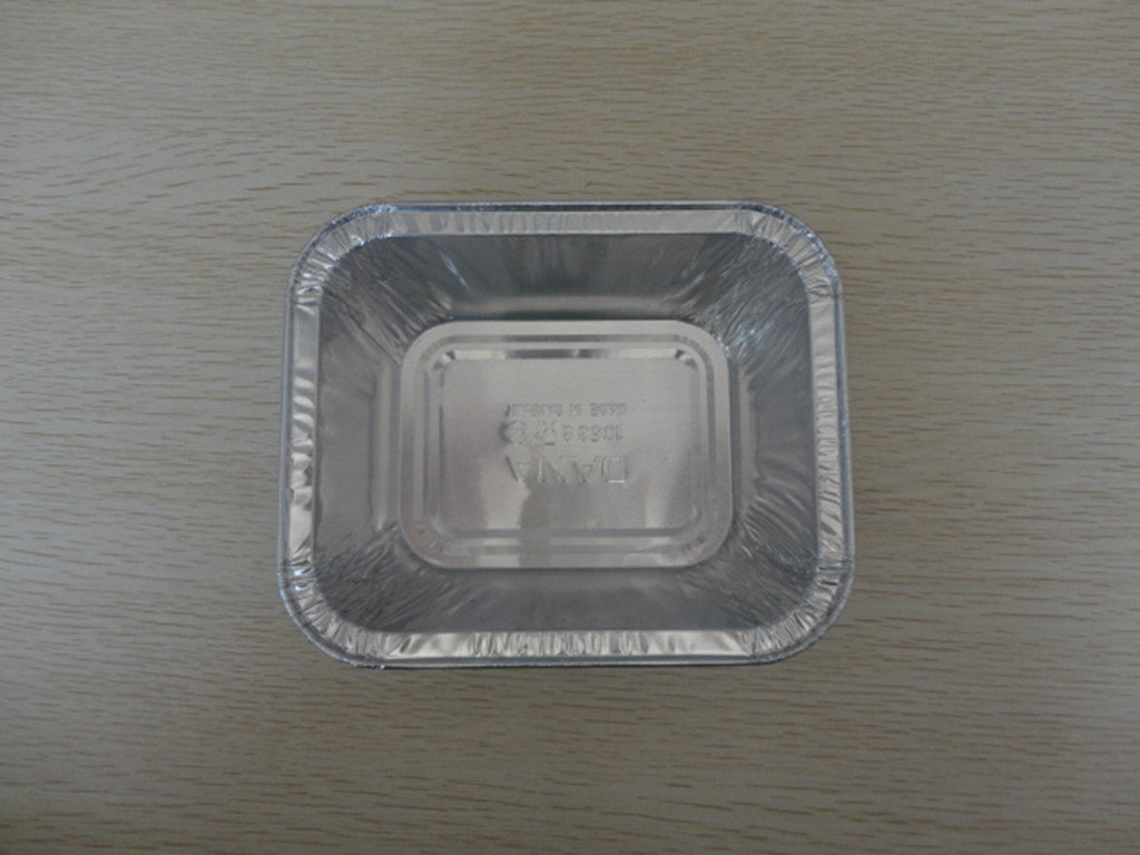 Mini Loaf Aluminum Foil Roasting Pan rectangle for food packaging and Catering
