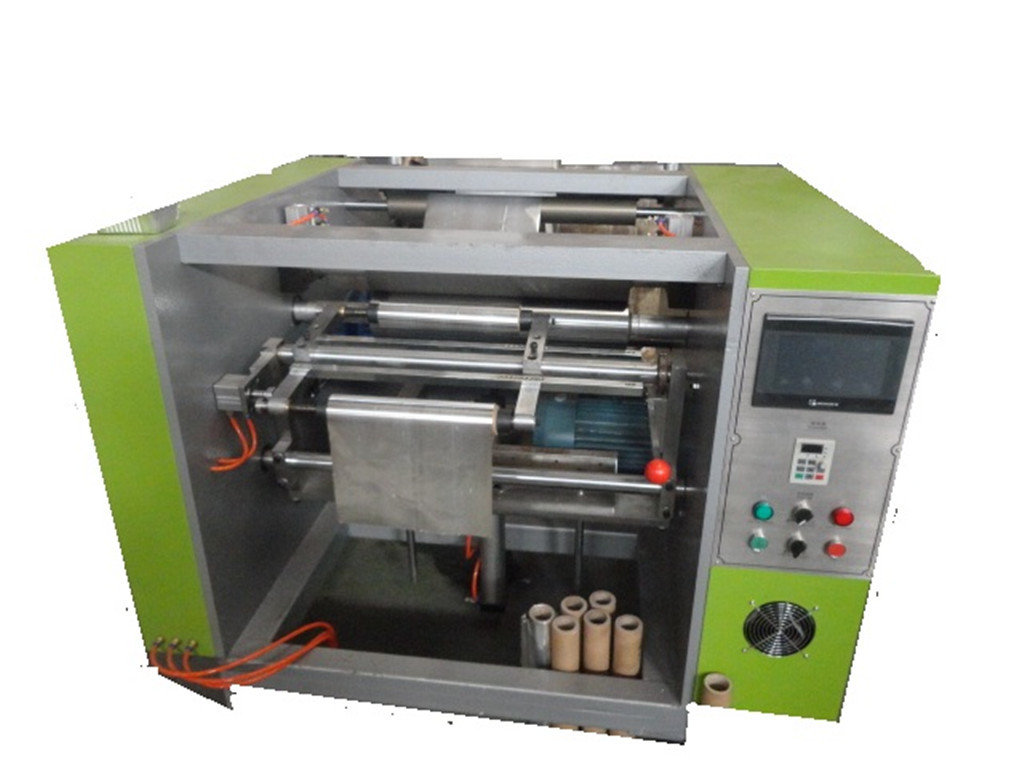 Semi automatic Pneumatic Aluminum Foil Rewinding Machine 380V 50HZ