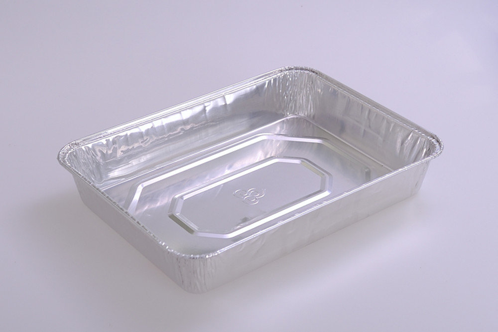 Aluminum Foil Disposable Casserole Dish Food Grade For Lunch , Eco-Friendly