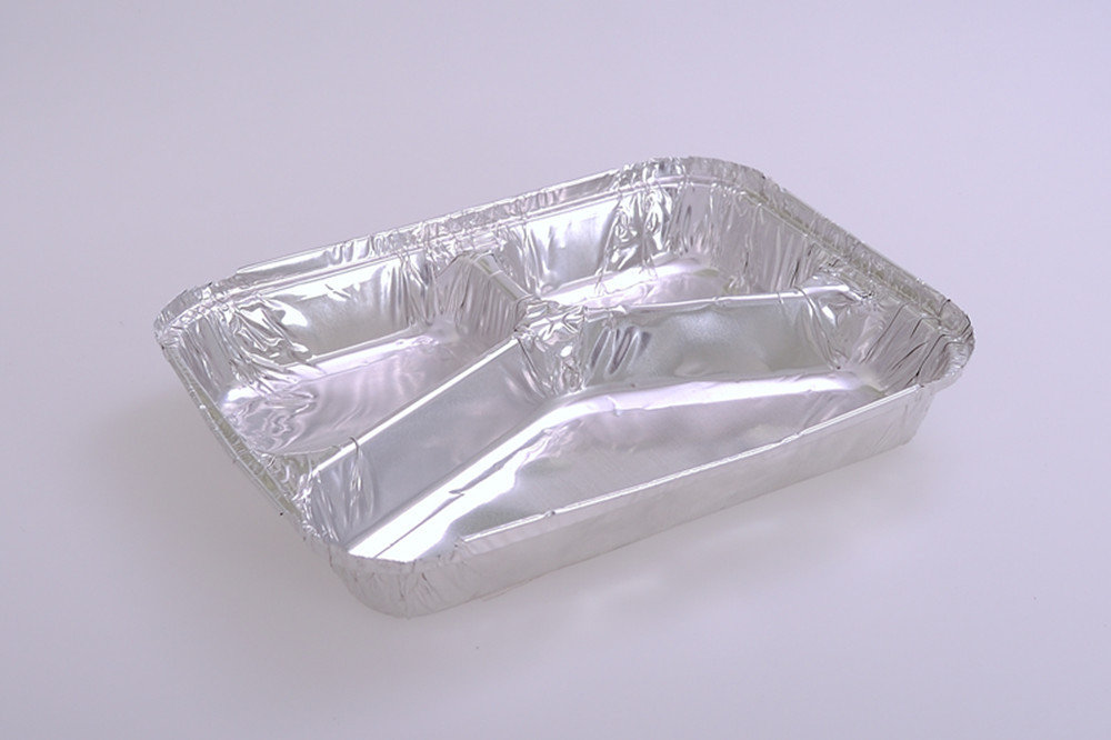 Eco-Friendly Home Pack Aluminum Foil Storage Container With Carboard Lid