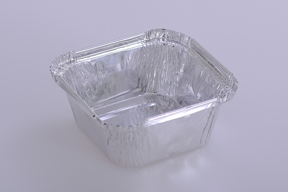 Kitchen Recycling Aluminum Foil Container In Mircowave Oven For Sauce