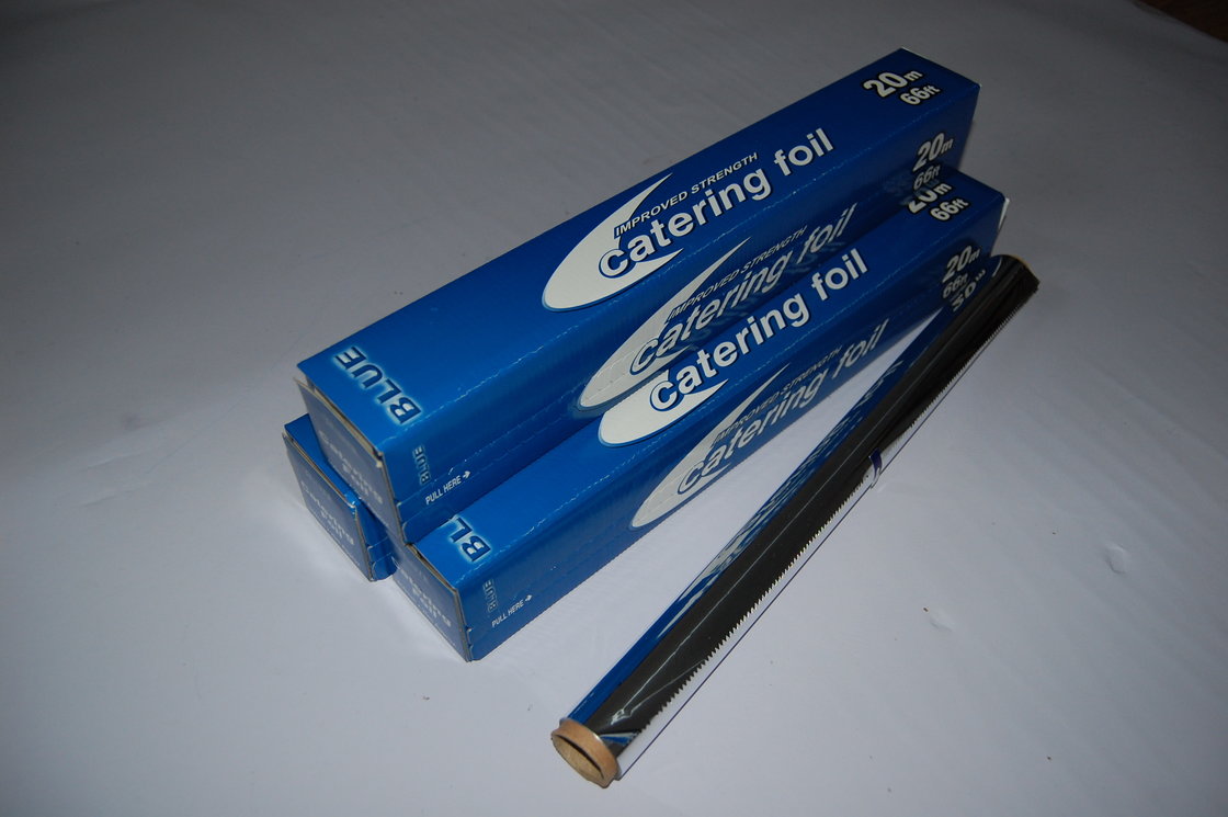 Food Packing Aluminum Foil Rolls Freezing / Cooking / Heating