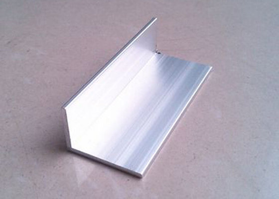 Extruded Aluminum Angl Unequal Leg 40mm x 74mm x 4mm Wall Thickness for Machinery Usage