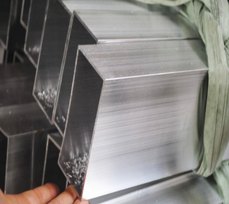 100mm x 50mm Aluminum Tubing for Industrial Usage 1.6mm Wall Thickness 6063 T5