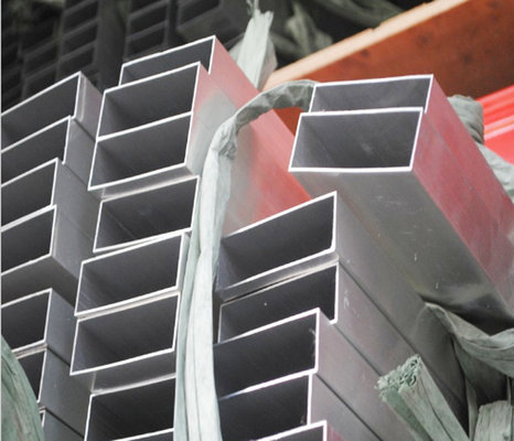 100mm x 50mm Aluminum Tubing for Industrial Usage 1.2mm Wall Thickness 6063 T5