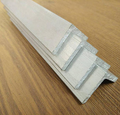 Aluminium Angle Trim 50mm for Automotive Decoration 5mm Wall Thickness
