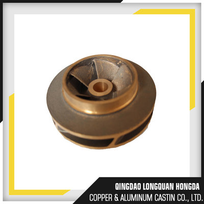 High Precision Copper / Bronze Sand Casting OEM With CNC Machining Sample Available