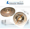 Die / Sand Casting Brass Impeller Water Pump Customized With CNC Machining