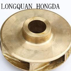 Sample Available Bronze Impeller Pump , Precision Brass Investment Casting