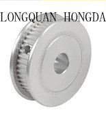 Industrial Aluminum Timing Belt Pulleys , Aluminium Pulley Wheels For Power Transmission