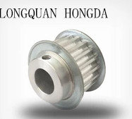 Industrial Aluminum Timing Belt Pulleys , Aluminium Pulley Wheels For Power Transmission