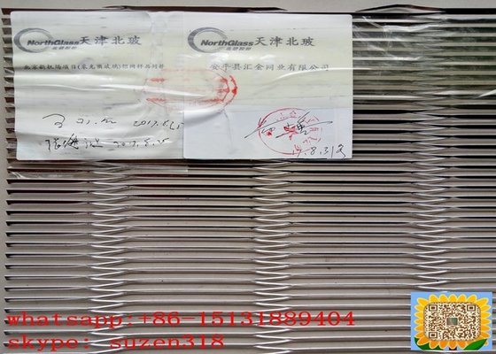decorative airport aluminum alloy window curtain wall mesh