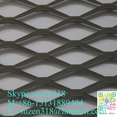 PVDF aluminum expanded metal panel for exterior building material