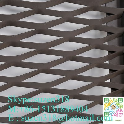 PVDF aluminum expanded metal panel for exterior building material
