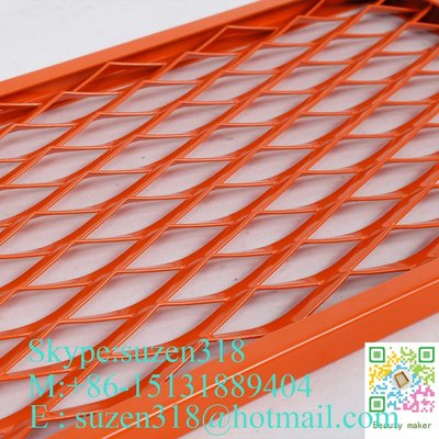 PVDF aluminum expanded metal panel for exterior building material