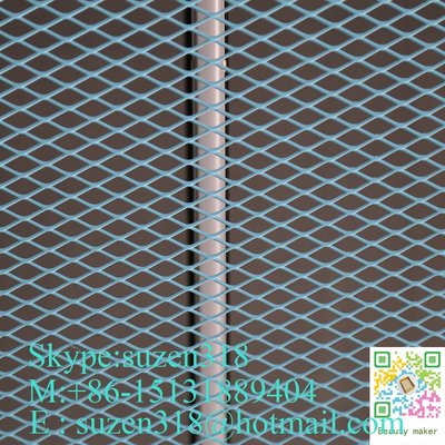 wall cladding aluminum expanded metal mesh for  PVDF 3 layer