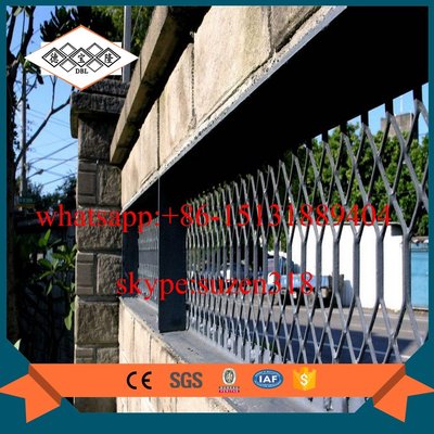 construction platform pedestrian walkway used expanded metal metal grating
