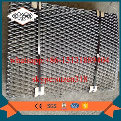 anodized gold decorative small hole aluminum expanded metal mesh factory