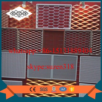 aluminum exterinal grid with powder coating painting directly factory