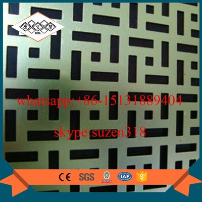decorative pattern aluminum perforated panel lowes perforated sheet metal