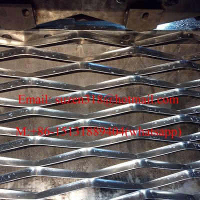 PVDF 400 mm LWD aluminum expanded metal mesh in An ping County