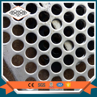 SS 304  perforated filter mesh  / round hole perforated metal sieve mesh