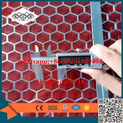 powder coating decorative perforated aluminum round hole plate