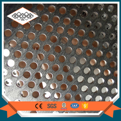 SS 304 perforated filter mesh  / decorative perforated metal mesh