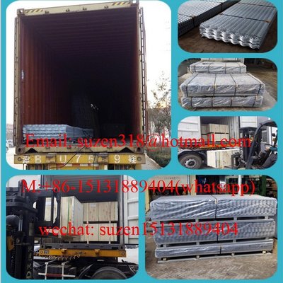diamond expanded metal panel for dock leveler loading ramp bridge