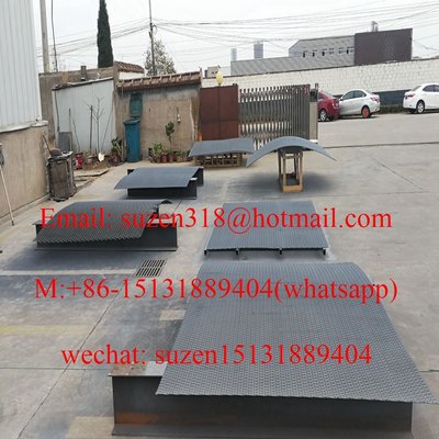 diamond expanded metal panel for dock leveler loading ramp bridge