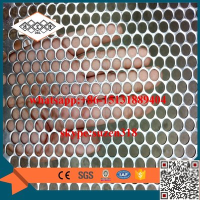 perforated metal wall cladding panels / aluminum perforated fence