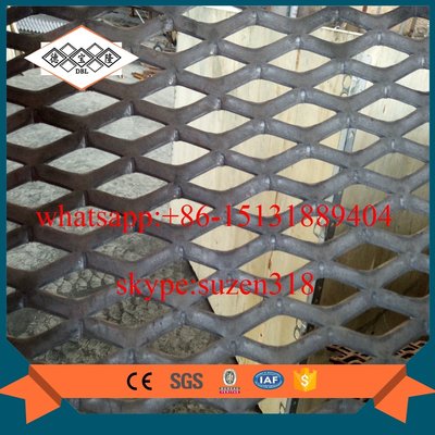 expanded metal catwalk wire mesh /  galvanized expanded metal shelving