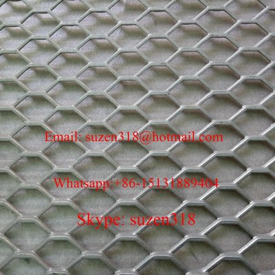 heavy duty expanded metal mesh / expanded metal catwalk wire mesh