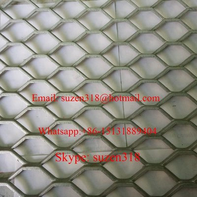 platform hot dip galvanized expanded metal mesh / expanded metal shelving