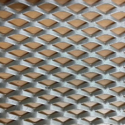 aluminum expanded metal mesh facade cladding systems for decoration