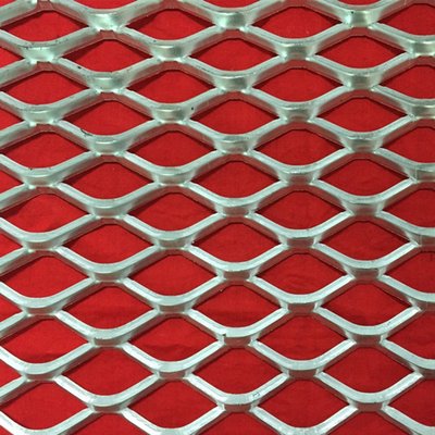 aluminum expanded metal mesh facade cladding systems for decoration