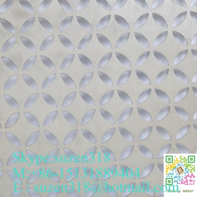 aluminum perforated hole acp sheet facade wall cladding decoration