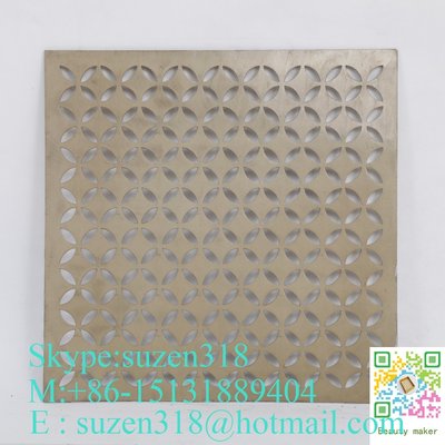 alucobond aluminum perforated wall cladding panel / perforated aluminum sheets